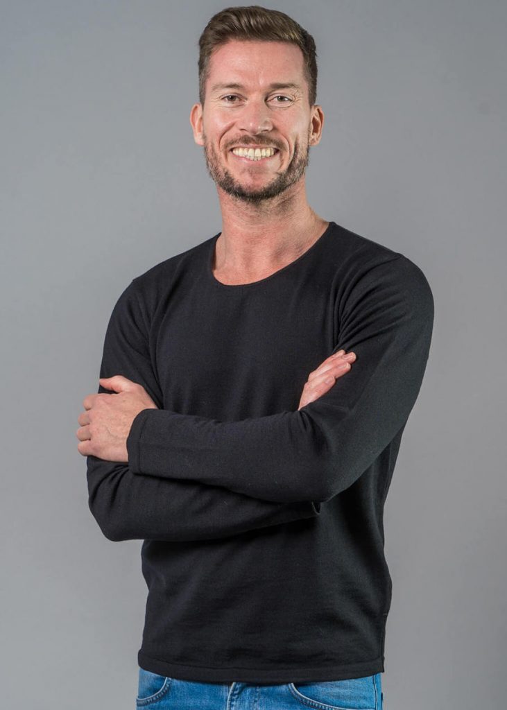 Schwarzer Herren Pullover Rundhals | Tim | Slim Fit | Connemara